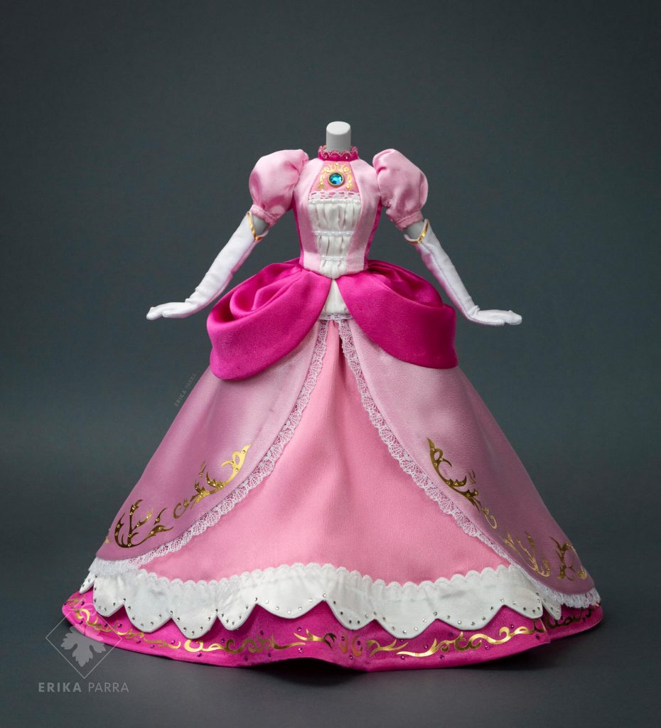 Princess Peach Super Smash Bros Doll Dress – Erika Parra